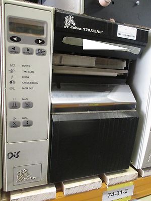 Zebra 170XiIII Plus NO PRINTHEAD USB NETWORK Thermal Label Printer POS ...