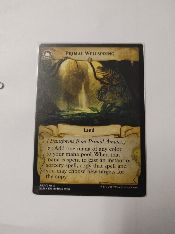 MTG Primal Amulet Primal Wellspring Ixalan 243/279 Regular Rare | eBay