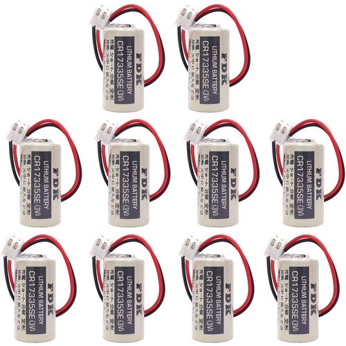 10-Pack FDK CR17335SE 3V for Epson Robot Controller RC Series Battery | eBay