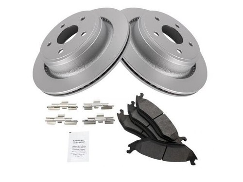 For 2007-2009 Chrysler Aspen Brake Pad and Rotor Kit Rear 16565QVMM ...
