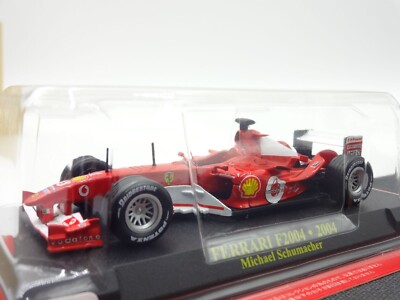 Ferrari Collection F1 F2004 2004 Schumacher 1/43 Scale Mini Car Display ...