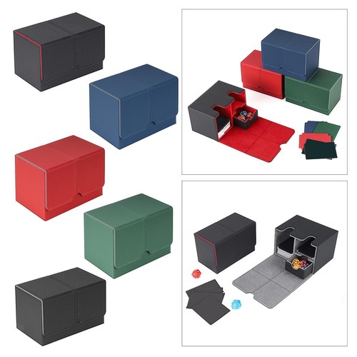 Card Deck Box Cards Organizer Display Sturdy Card Holder Collectible ...