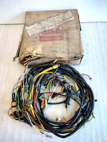 1955- 1956 Ford Main Wiring Assembly Harness B6A-14421 B6A-14401 OEM ...