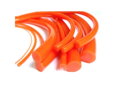Orange Smooth Round Polyurethane Drive Belting All Diameters - Polycord ...