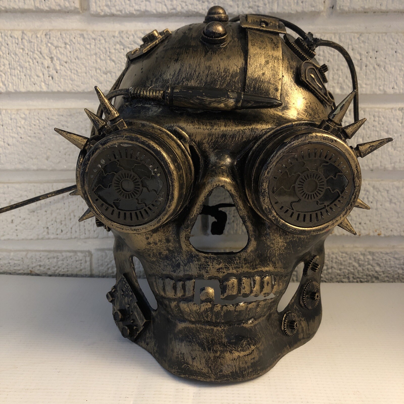 Steampunk Mask Cosplay Wolf Mask Fox Cat Robot Masque… - Gem