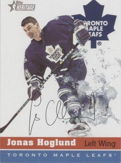 2000-01 Topps Heritage - Jonas Hoglund #201 for sale online | eBay