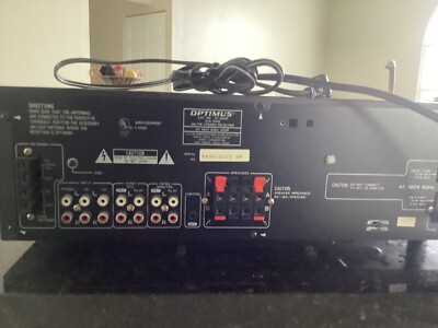 optimus STA3190 AM/FM stereo receiver with booklet | eBay
