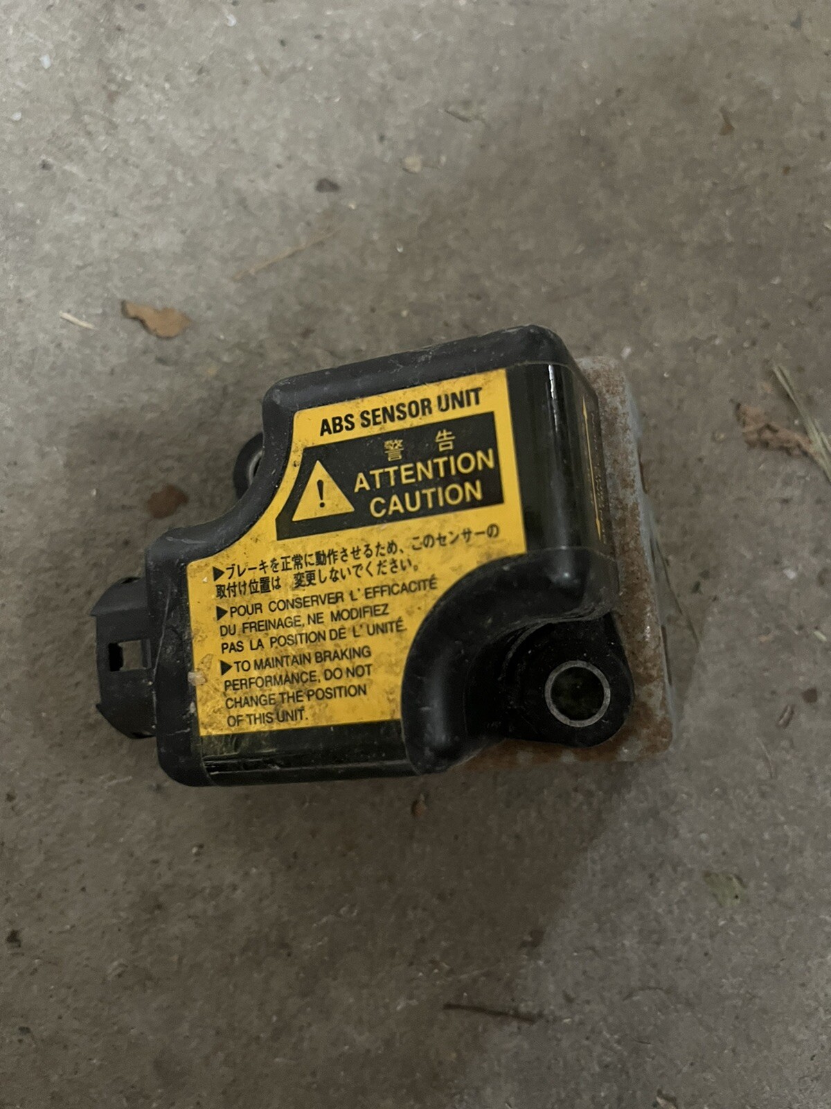 1999 TOYOTA 4RUNNER LIMITED 3.4L 4WD A/T ABS DECELERATION SENSOR UNIT ...