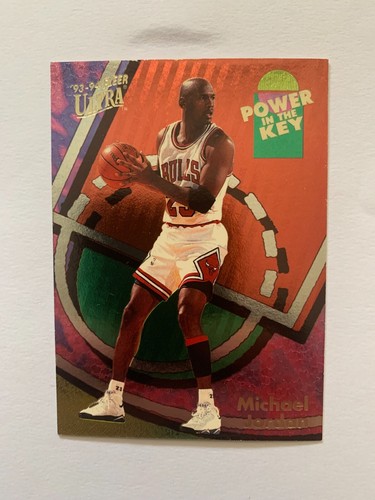 1993 fleer ultra Michael Jordan Power In The Key basketball | eBay