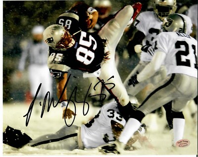 “New England Patriots” Patrick Pass Hand Signed 10X8 Color Photo COA | eBay