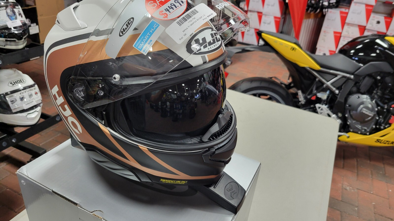 HJC RPHA 71 MAPOS MC9SF Helmet - 1732-794 | eBay