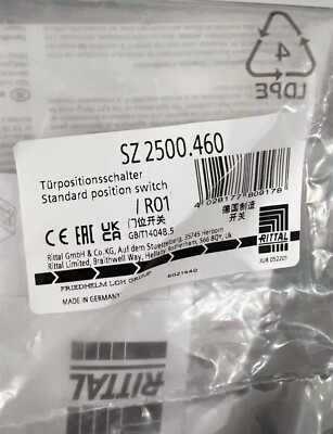 1PC RITTAL SZ2500.460 limit switch 230V AC 24V DC | eBay