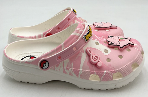 Crocs x Pokemon Classic clog Jigglypuff Pink Men's 12/ Women's 14 Light ...