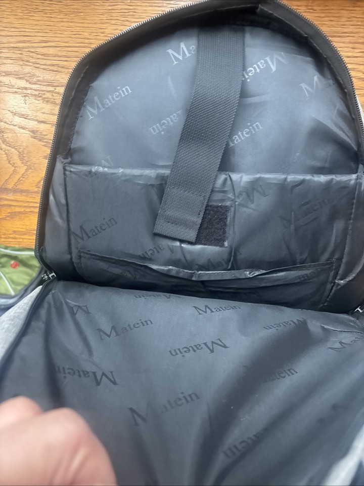 Travel Laptop Backpack by MATEIN – 15.6", USB Charging, Water Resistant ...