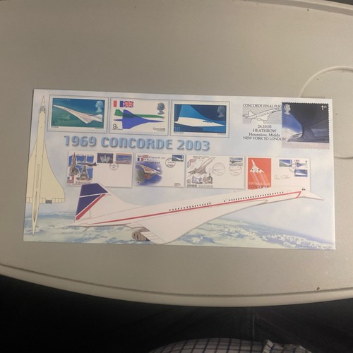 GB 2003 Concorde - Bradbury Cover + “Concorde Final Flight, Heathrow ...