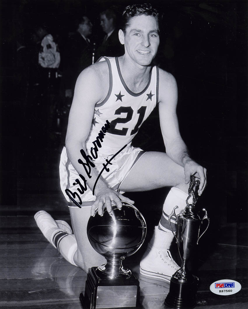Bill Sharman SIGNED 8x10 Photo Boston Celtics PSA/DNA AUTOGRAPHED | eBay