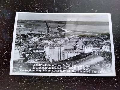 Long Sault Spillway Dam New York RPPC Real Photo Postcard | eBay