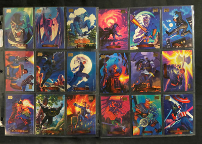 MARVEL MASTERPIECES CARD SET HILDEBRANDT BROTHERS 1994 | eBay