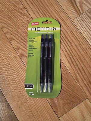 3 Staples Metrix 0.7mm Mechanical Pencils | eBay
