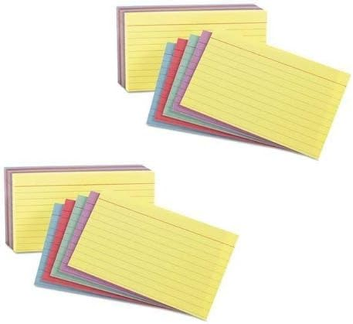 3X5 Rainbow Index Cards (2 Pack) 7445036717707| eBay