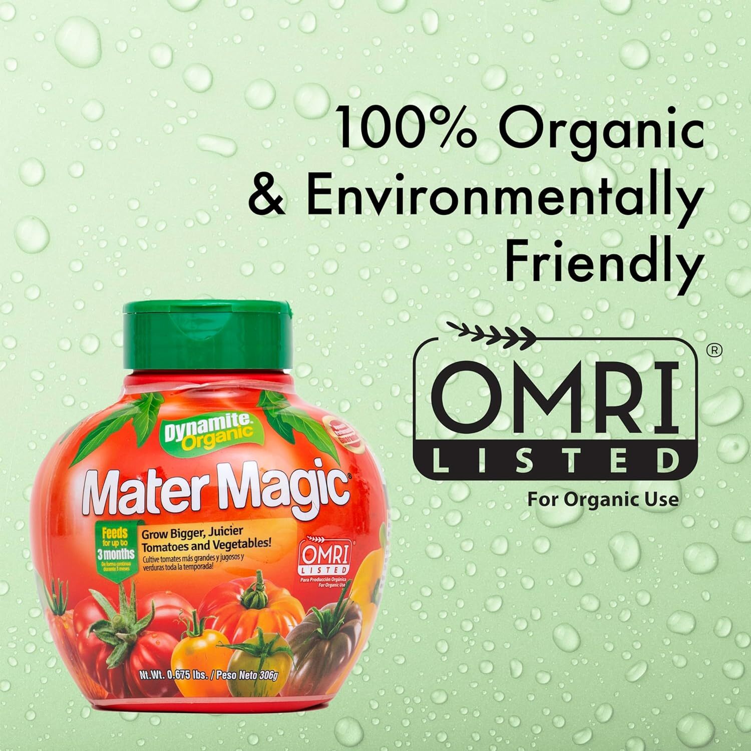 Dynamite 605910 Natural and Organic Mater Magic Plant Food 0.675-pound ...