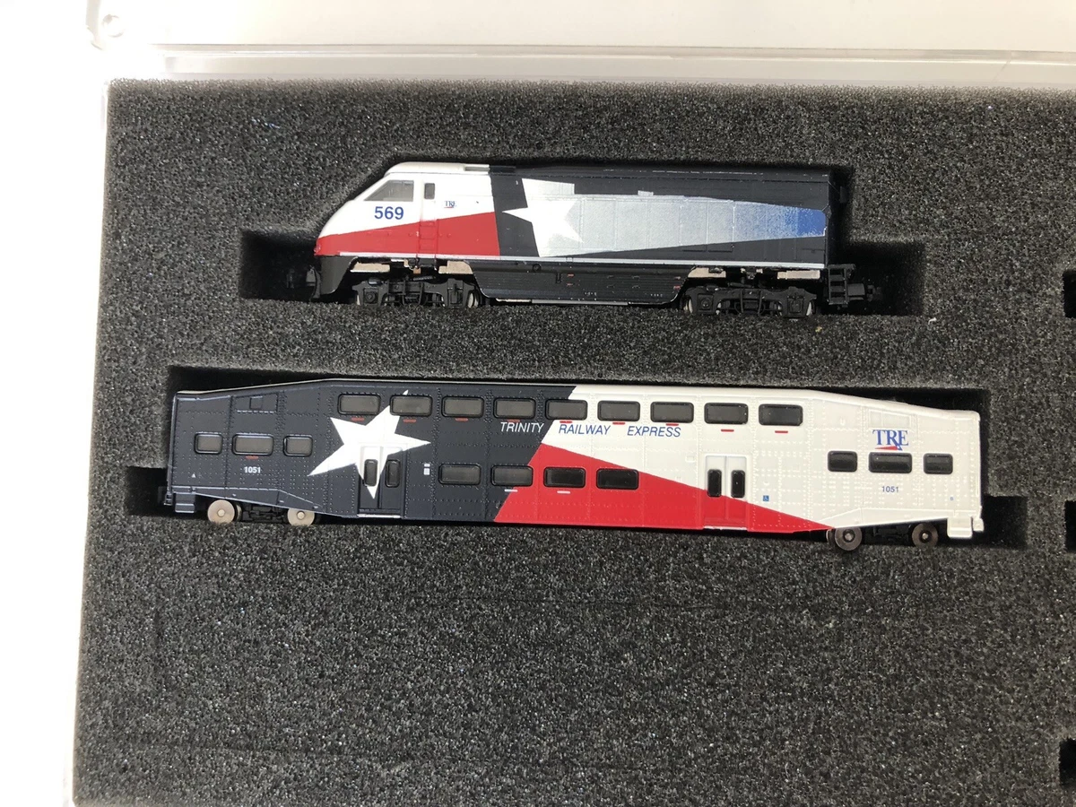 Trinity Rail Bi Level Trains