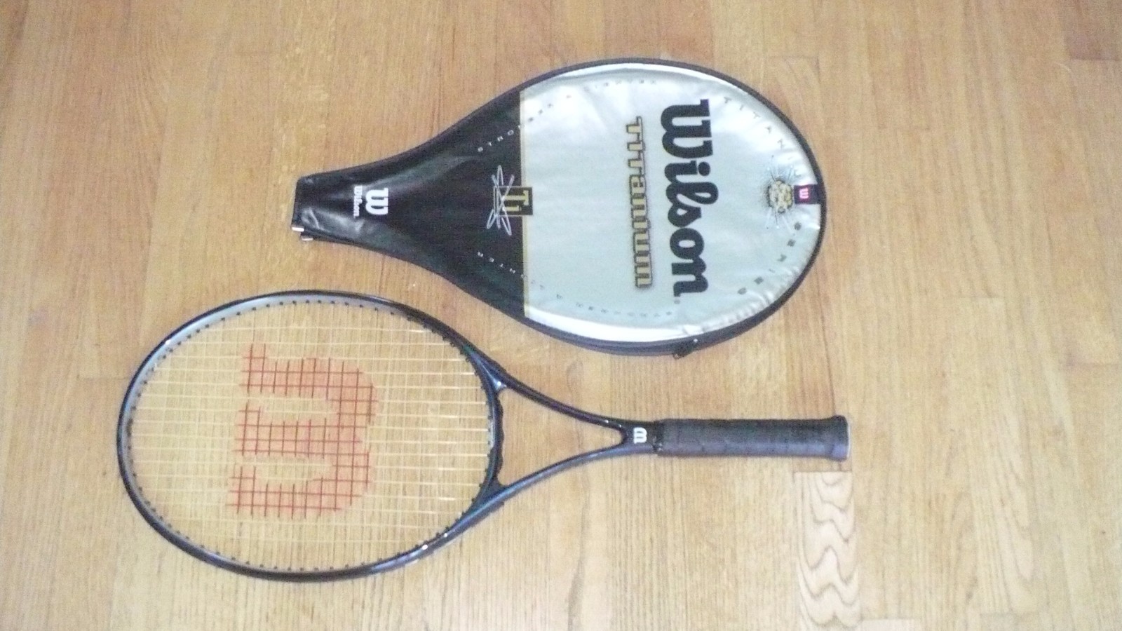 Wilson Titanium Series 110 Tennis Racket - new Pro Sensation Grip - 4 1 ...