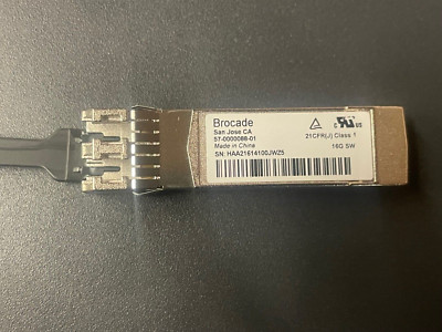 57-0000088-01 BROCADE 16GB SW 125M 850NM SFP+ GBIC LOT OF 10. | eBay