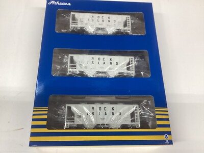 Athearn #15423 HO scale “Rock Island" PS 2003 covered hopper 3 pack | eBay