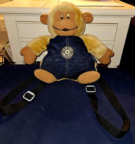 KIPLING Monkey Rucksack Plush Toy/backpack Vintage. | eBay