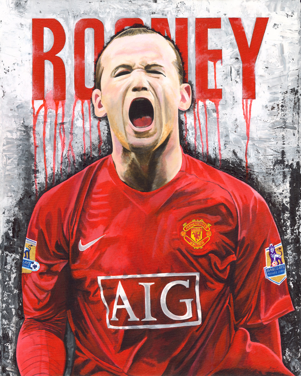 Wayne Rooney Drawing