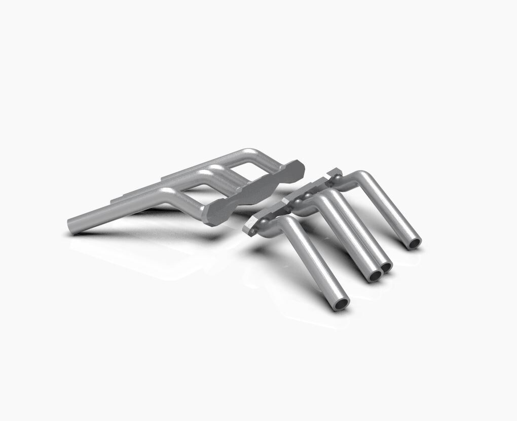 1:25 Chevy Small Block Hot Rod Headers | eBay