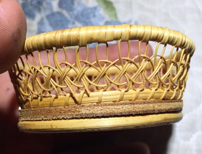 Very Tiny Baby Jesus 2" With Little Basket Hand-made Beautiful gift ...