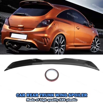 For Vauxhall Corsa III (D) S07 06-14 Rear Roof Boot Trunk Spoiler Lip ...
