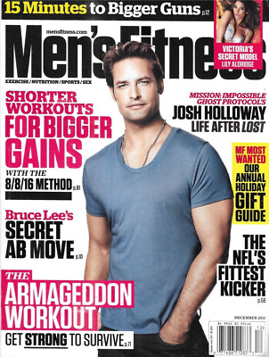 Men's Fitness Magazine Josh Holloway Workout Muscle Gain Steve ...