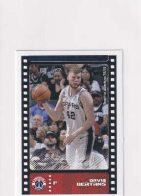 2019-20 PANINI DAVIS BERTANS WIZARDS NBA STICKER/CARD COLLECTION ...