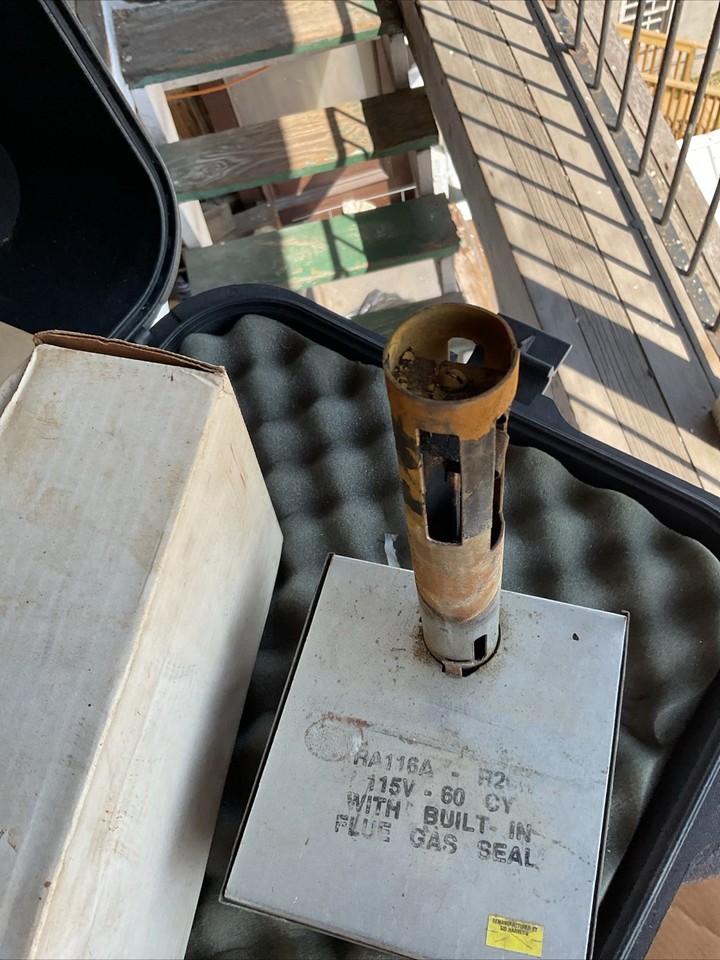 Remanfactured Honeywell Stack Relay Oil Burner Control 120v, RA117 A ...