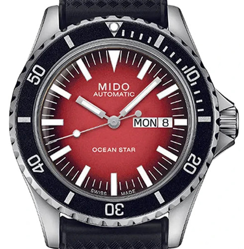 Mido Ocean Star Tribute Gradient Red dial M026.830.17.421.00 | eBay