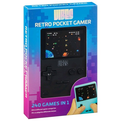 Retro Pocket Gamer Handheld 240 Games In One Gift Present Birthday ...