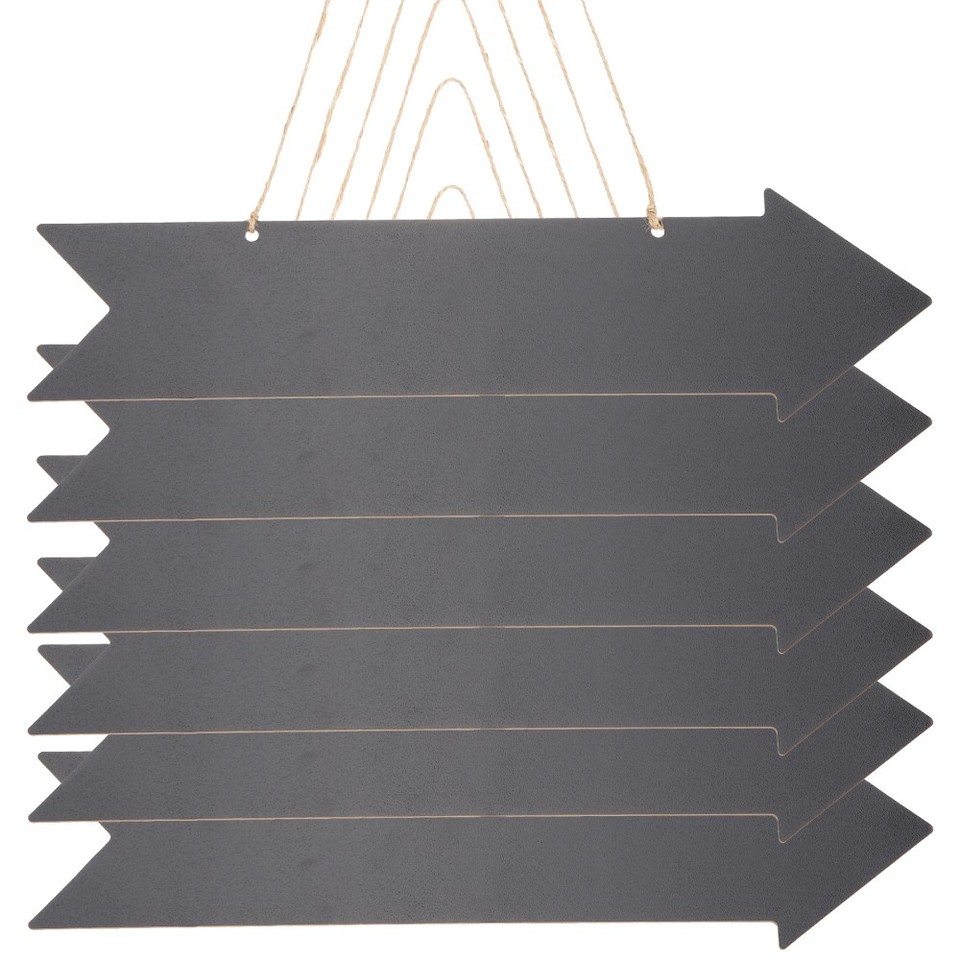 6 Pcs Direction Sign Directional Signs Restaurant Mini Chalkboard | eBay UK