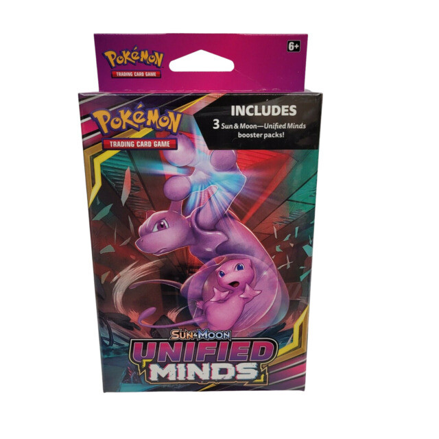 Pokemon TCG Sun & Moon Unified Minds Hanger Box Sealed (3 Booster Packs ...