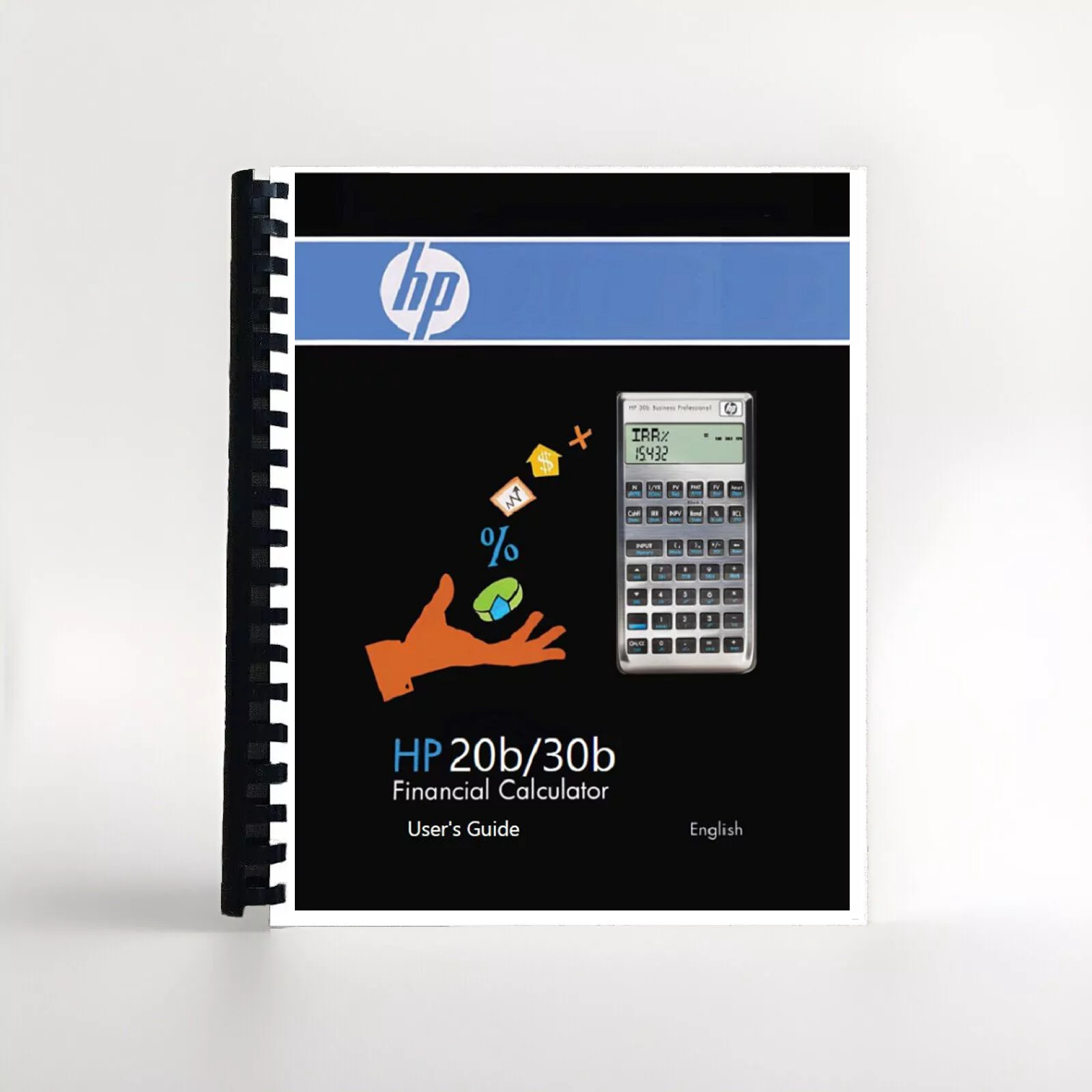 Manual for Hewlett Packard HP-20b / HP-30b Financial Calculator: Users ...