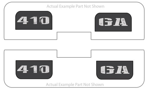 AR Dust Cover ID Decal - All Calibers, Fits 350 Legend, 300 Blackout, 6 ...