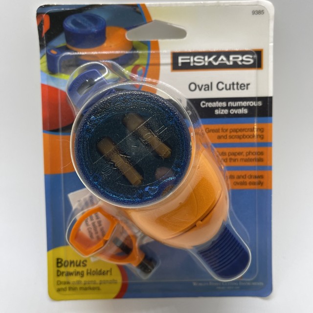 Fiskars Oval Cutting Tool Craft Paper Adjustable Cutter 9385 for sale ...