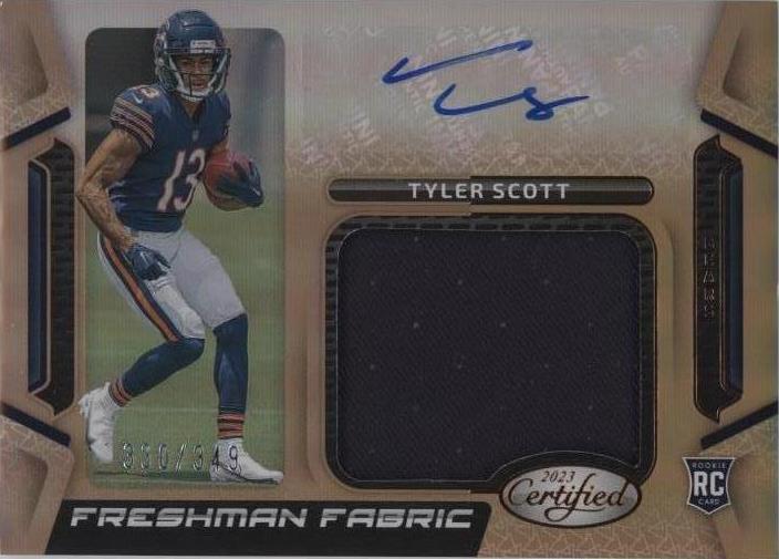 2023 Panini Certified - Freshman Fabric Signatures Tyler Scott #FFMS-8 ...