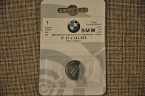 BMW CAR KEY FOB / REMOTE REPLACEMENT BATTERY- GENUINE | eBay