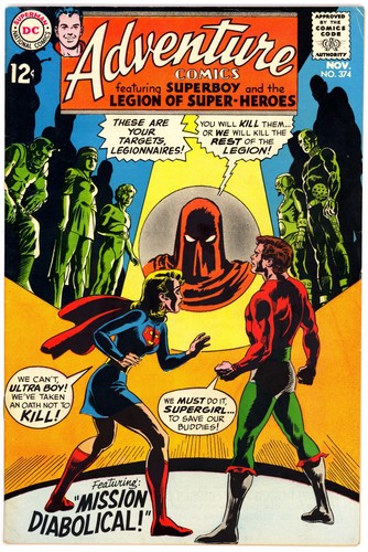 Adventure Comics #374 VF- Legion of Super-Heroes | eBay