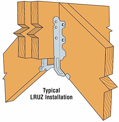 25 PK Simpson Strong-tie Galv Steel 18 GA Z-max 2 X 6 Rafter Hanger ...
