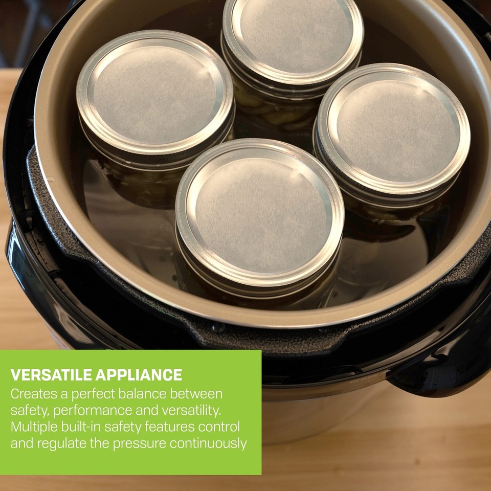 DEFECTIVE CAREY DPC9SS Smart Electric Pressure Cooker and Canner ...