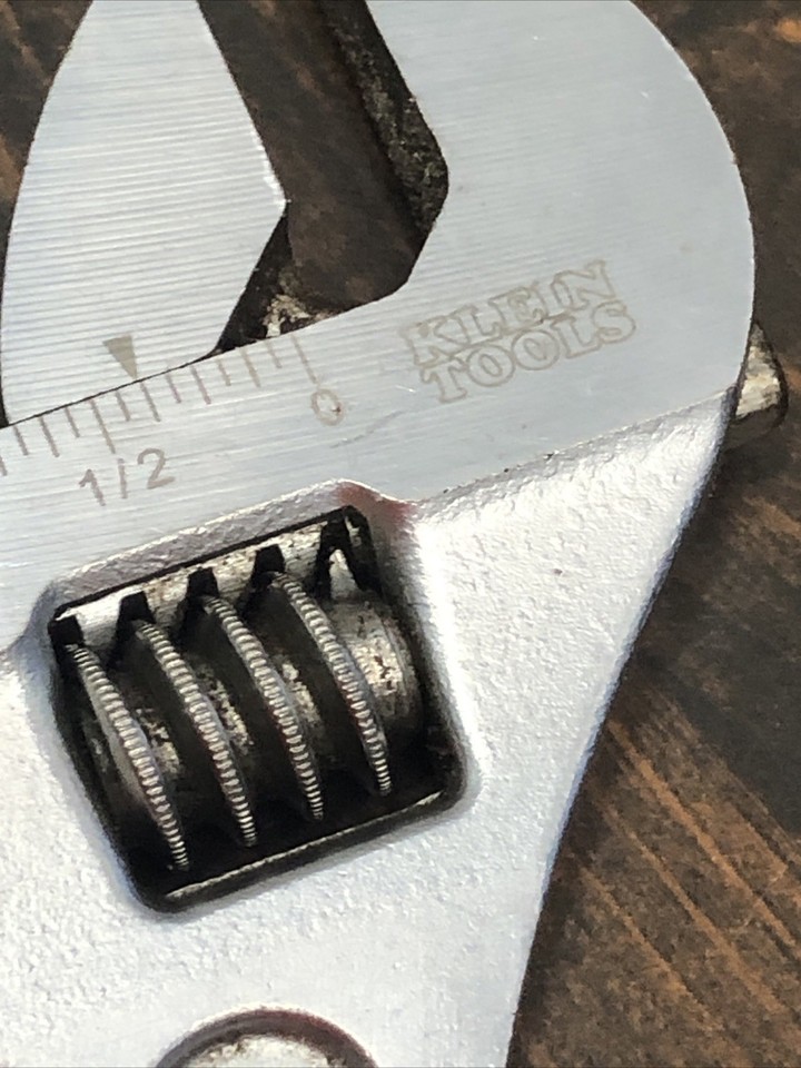 KLEIN TOOLS ADJUSTABLE WRENCH | eBay